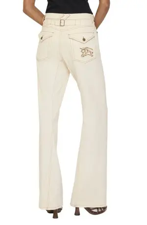 Burberry Donella High-waist Bootcut Jeans