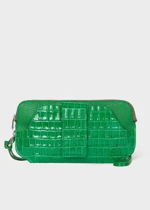Paul Smith Croc Effect Travel Pouch