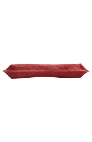 Jacquemus Le Bisou Calf Hair Bag - Dark Red 480