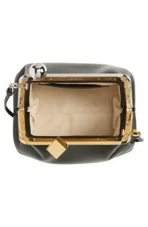 Jacquemus Le Berlingot Leather Frame Handbag