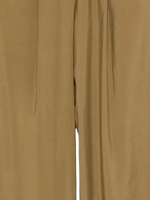 ALYSI Wide-leg Trousers - Green
