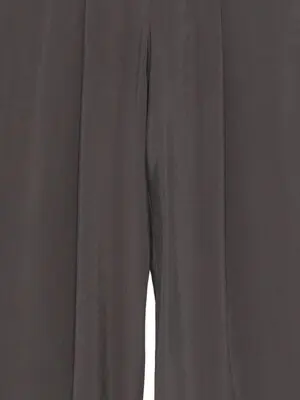 ALYSI Wide-leg Trousers - Grey