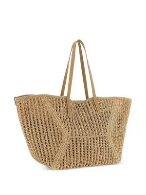 Brunello Cucinelli Raffia Tote Bag