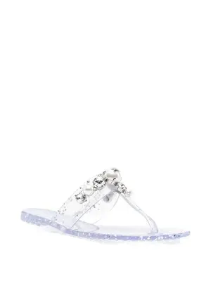 Casadei Thong Sandals - Silver