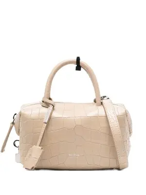 Max Mara Leather Handbag - Grey