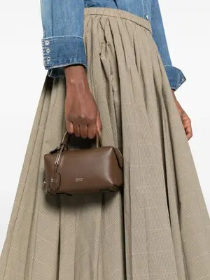 Max Mara Leather Handbag - Brown