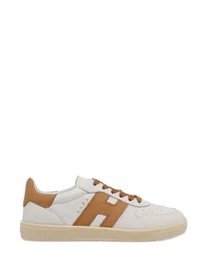 Hogan Cool Basket Leather Sneakers - White