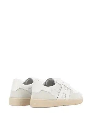 Hogan Cool Basket Leather Sneakers - White