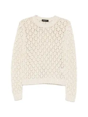 Fabiana Filippi Crewneck Sweater - White