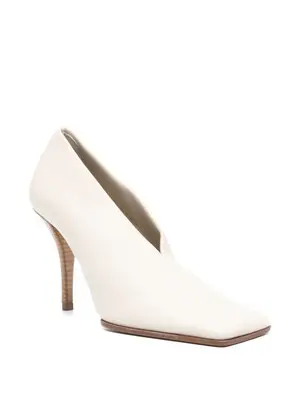 Alaïa Leather Pumps - Beige