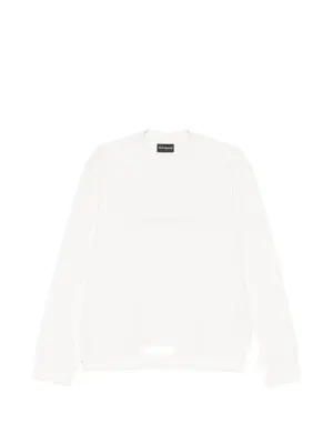 Emporio Armani Logo Cotton Sweatshirt