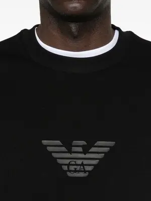 Emporio Armani Logo Cotton Sweatshirt