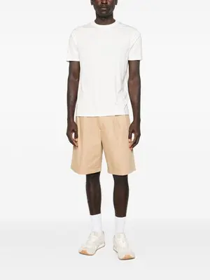 Emporio Armani Modal And Silk Blend T-shirt - White