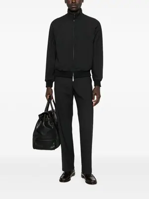 Emporio Armani Wool Blend Bomber Jacket