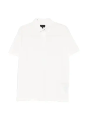 Emporio Armani Logo Cotton Polo Shirt