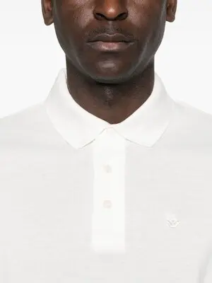 Emporio Armani Logo Cotton Polo Shirt