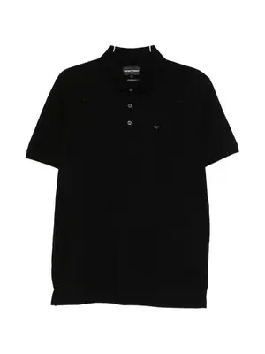 Emporio Armani Patchwork Polos For Men