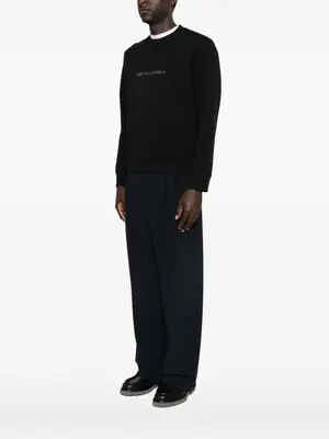 Emporio Armani Cotton Sweatshirt With Logo
