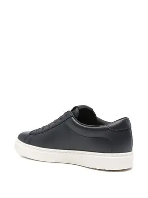 Emporio Armani Leather Sneakers - Blue
