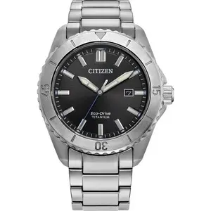 Citizen Brycen Bracelet Watch - Silver-tone Black