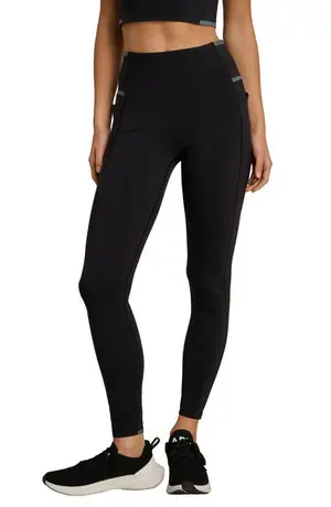 RHONE Instinct Contrast Leggings - Pure Black