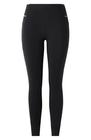 RHONE Instinct Contrast Leggings - Pure Black