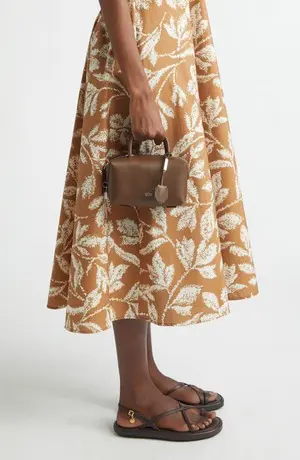 Max Mara Bowler Leather Bag