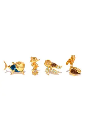GIRLS CREW X Disney® Pixar Finding Nemo Sea Crew Stud Earring Set