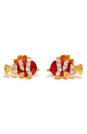 GIRLS CREW X Disney® Pixar Finding Nemo Stud Earrings - Gold