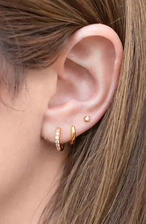 GIRLS CREW Set Of Three Earrings