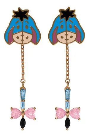 GIRLS CREW Disney Eeyore Dangle Earrings - Gold
