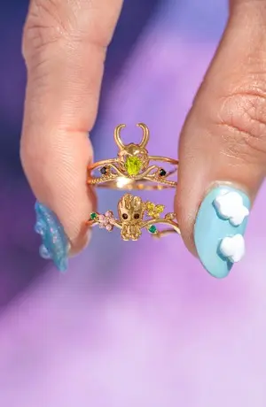 GIRLS CREW X Marvel Loki God Of Stories Ring Set