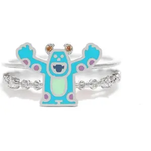 GIRLS CREW Disney® Pixar Monsters, Inc. Ring Silver