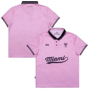 LIVE BREATHE FUTBOL Inter Miami Cf Polo - Pink