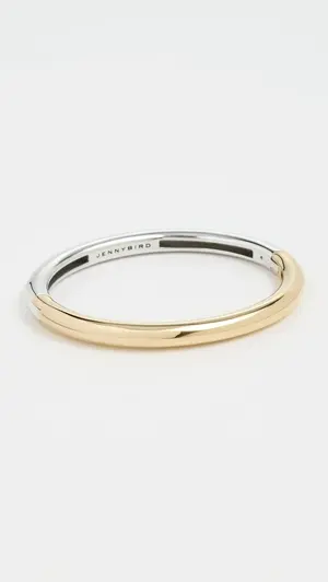 Jenny Bird Gia Bangle - Two-tone
