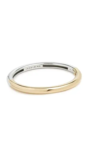 Jenny Bird Gia Bangle - Two-tone