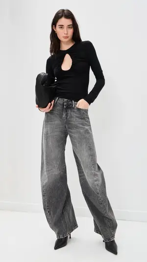 THE LINE BY K Demi Keyhole Top