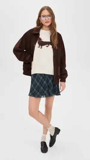 BAILEY ROSE Graphic Knit Sweater