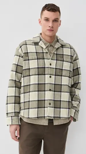 Obey Flannel Plaid Harold Shirt