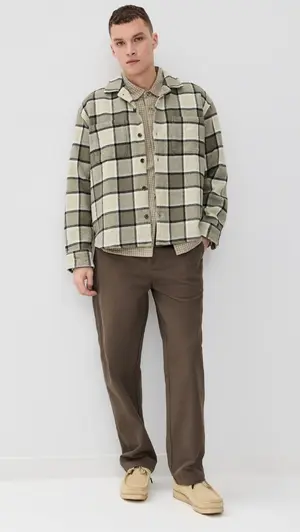 Obey Flannel Plaid Harold Shirt