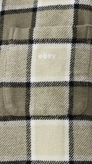 Obey Flannel Plaid Harold Shirt