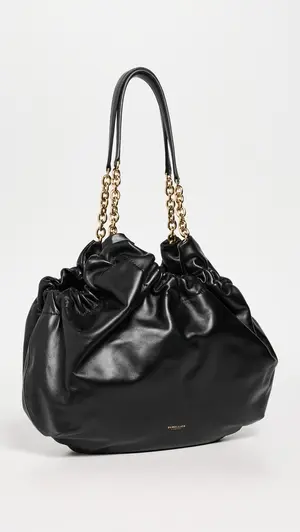 DEMELLIER Midi Miami Shoulder Bag - Black