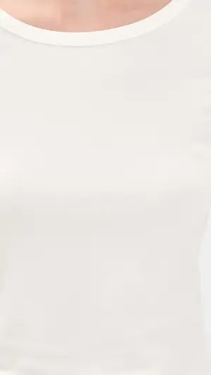 Z Supply Second Skin Crew Tee - Cloud