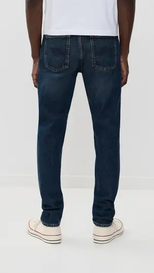 Nudie Jeans Steady Eddie Ii Tapered Jeans - Blue Soil