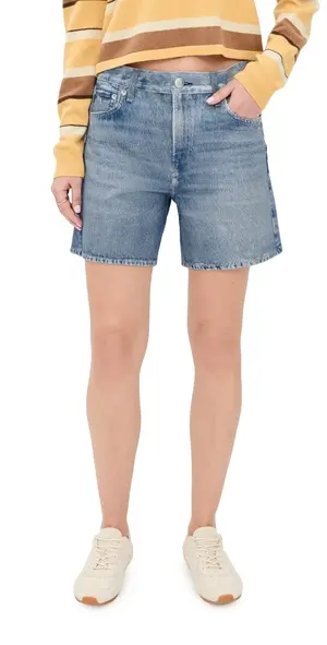 Rag & Bone Raw Edge Hem Shorts For Women
