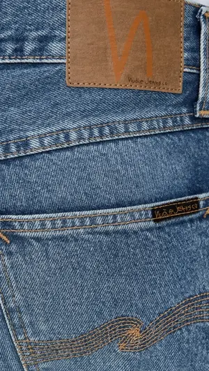 Nudie Jeans Gritty Jackson Straight Leg Jeans - Day Dreamer