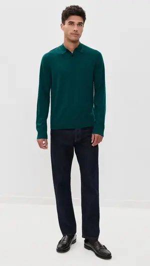 Paul Smith Long Sleeve Polo Sweater