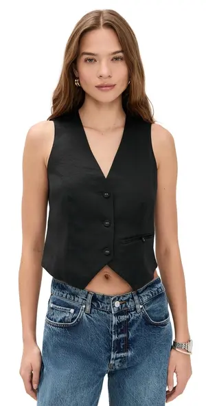 Le Bop Sleeveless Vests For Women