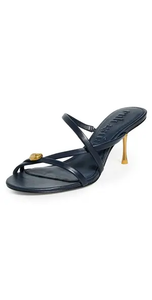 Cult Gaia Valeska Sandals - Deep Lake