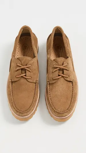 Sperry Ao 3-eye Lug Suede Boat Shoe